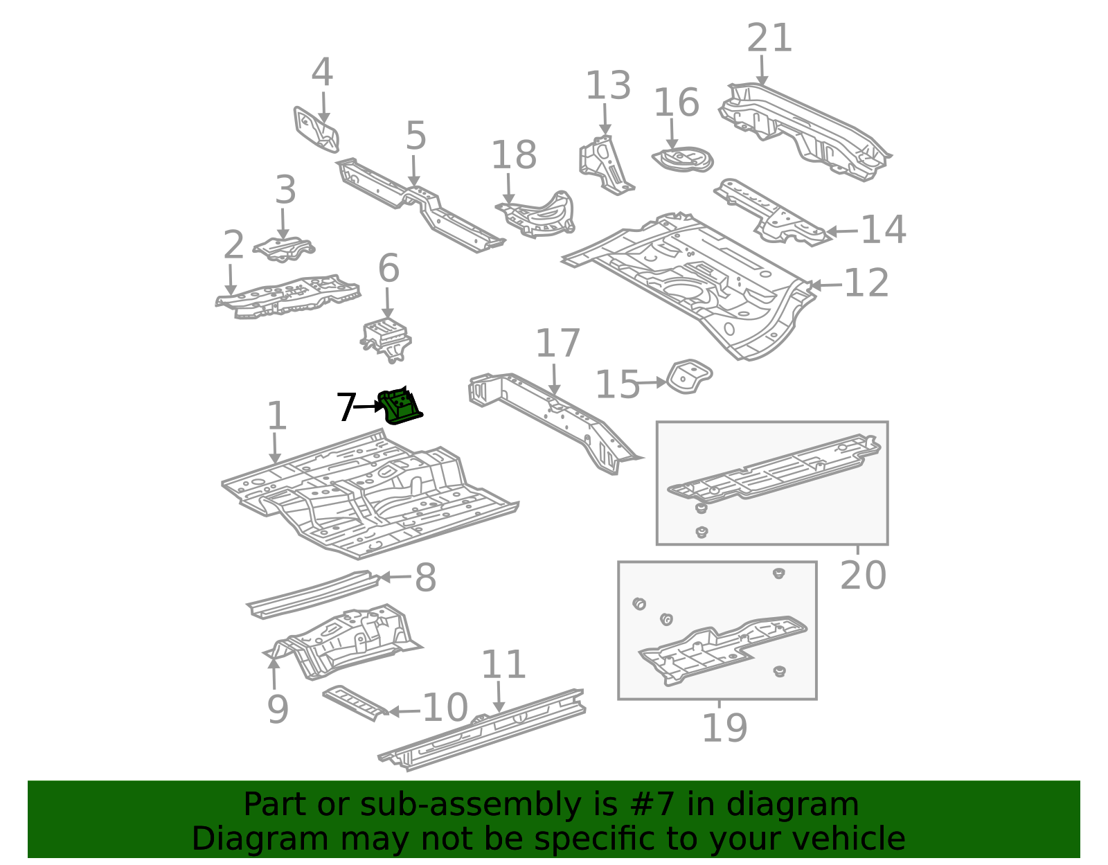 2004-2009 Toyota Prius Front Cross-Member Bracket 57424-47010 | MotorMotor