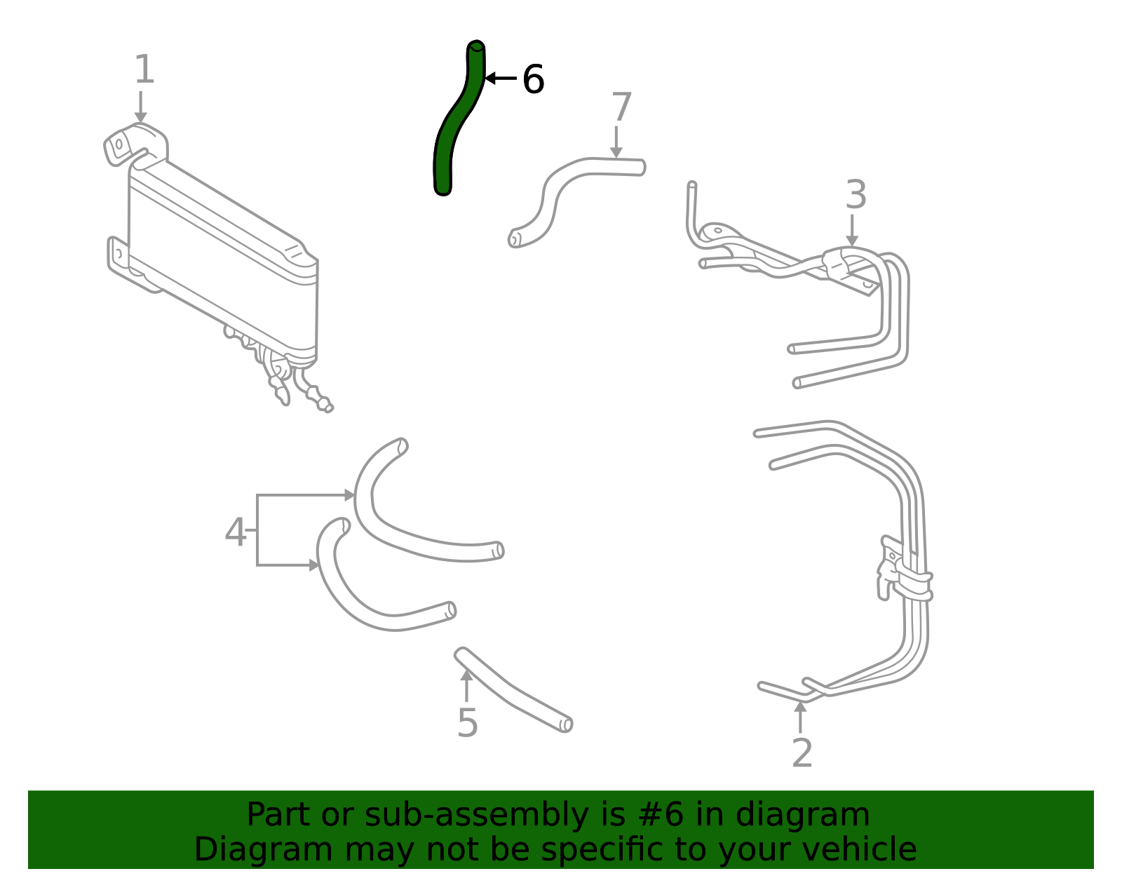 90445-17069 - 1997-2016 Toyota - Inlet Hose | Discount Parts Monster