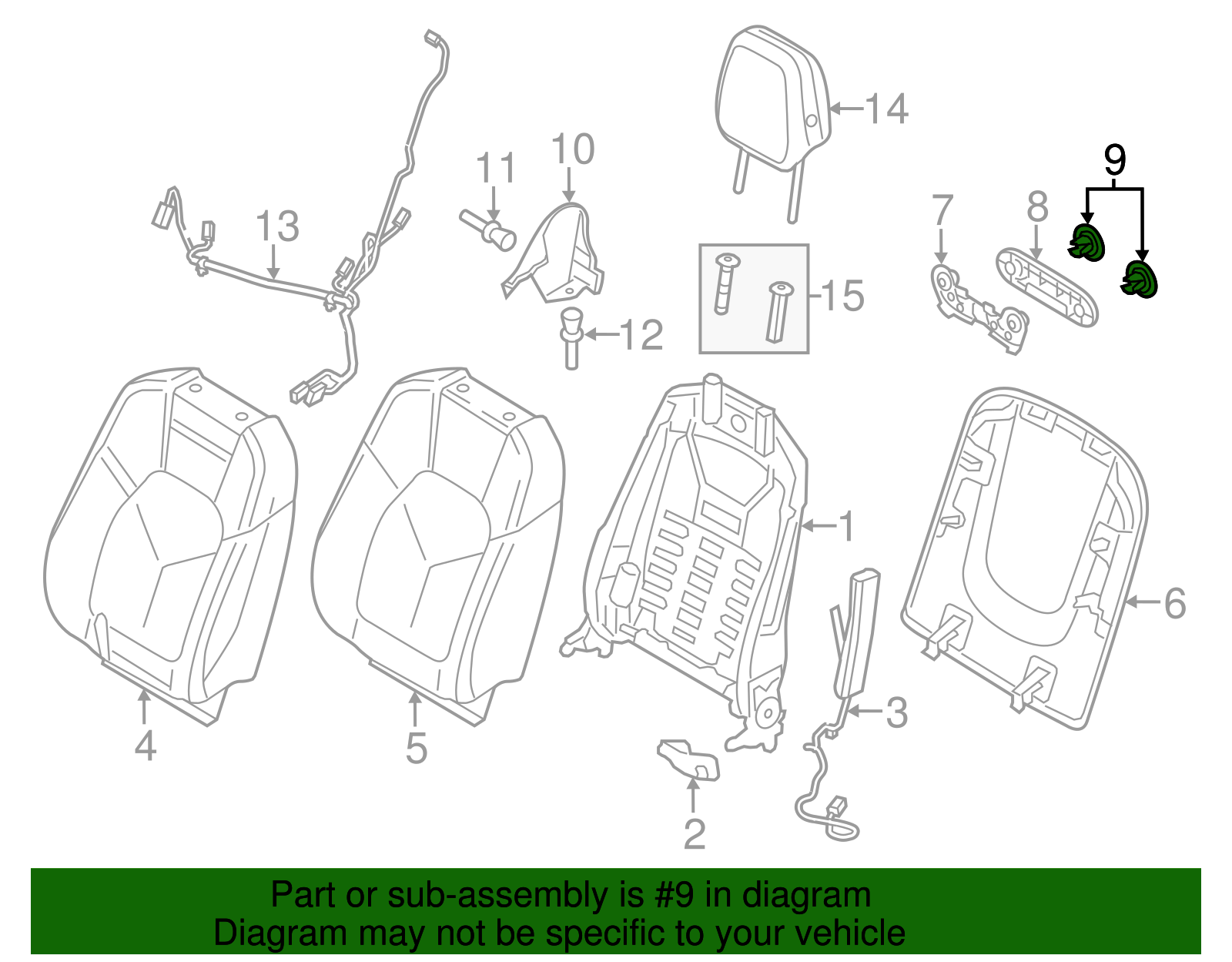 958-521-090-00 - 2011-2018 Porsche Cayenne - Trim Retainer Clip 2011 ...