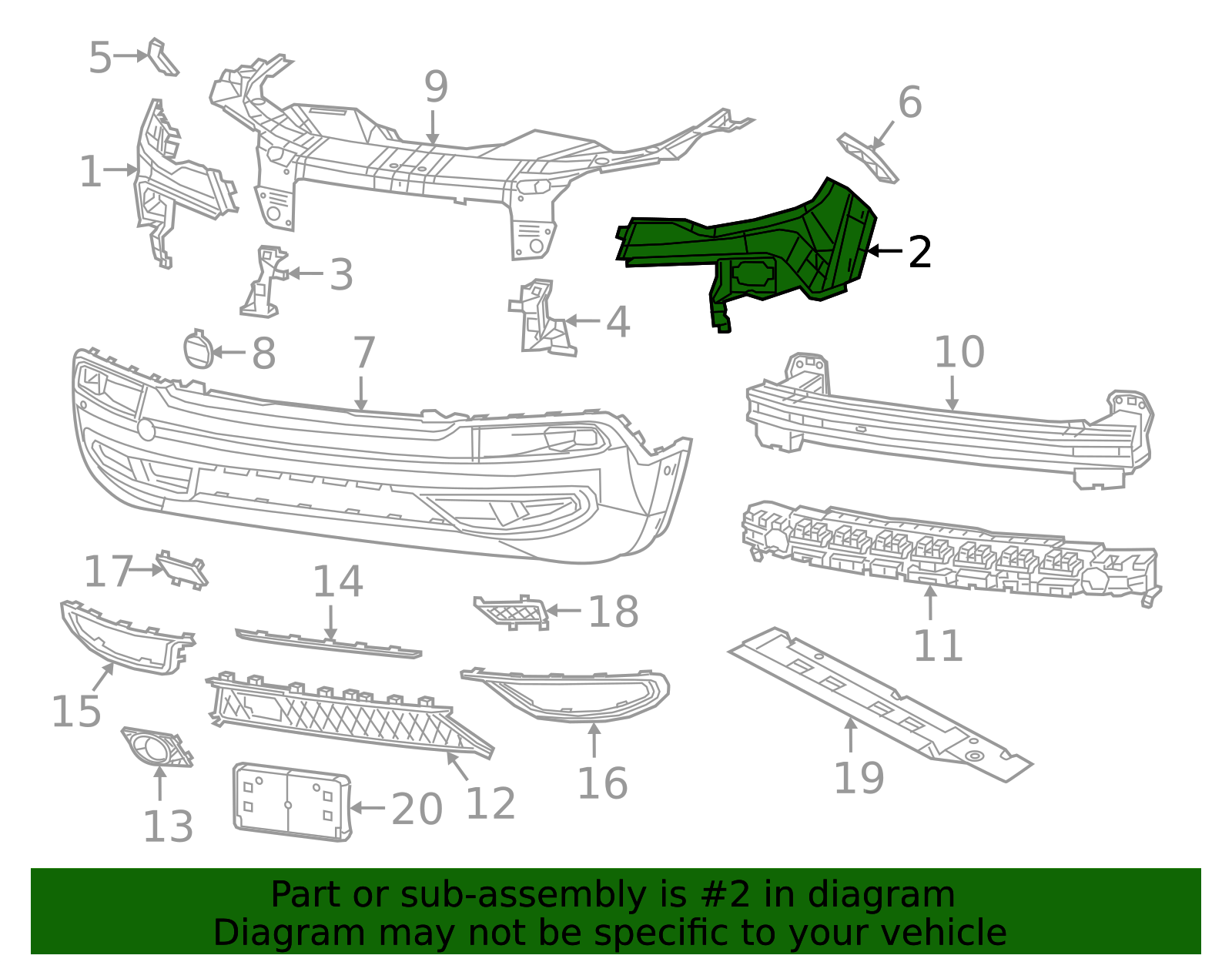 2020-2023 Jeep Cherokee Upper Cover 7AM93TZZAA | Mopar Parts Canada