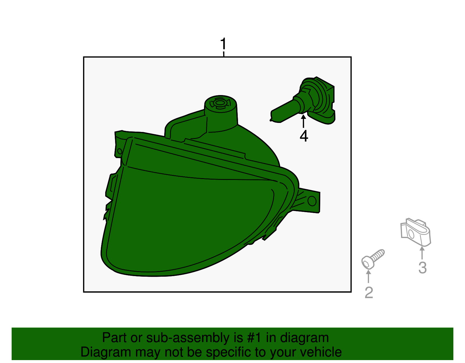 63-17-7-199-619 - Fog Lamp Assembly - 2010-2016 BMW | BMW Parts Exchange