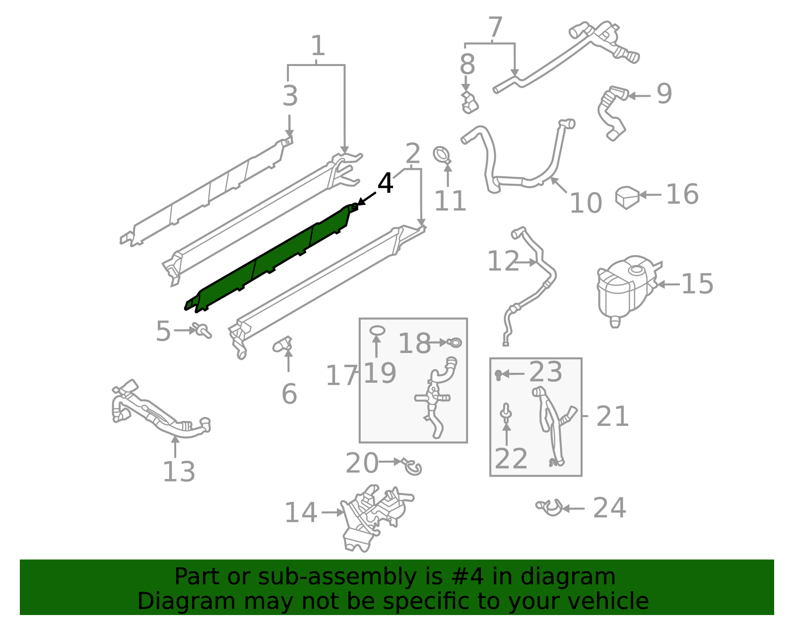 2021-2025 Ford F-150 Stone Deflector ML3Z-8349-A | Awesome Parts Ford
