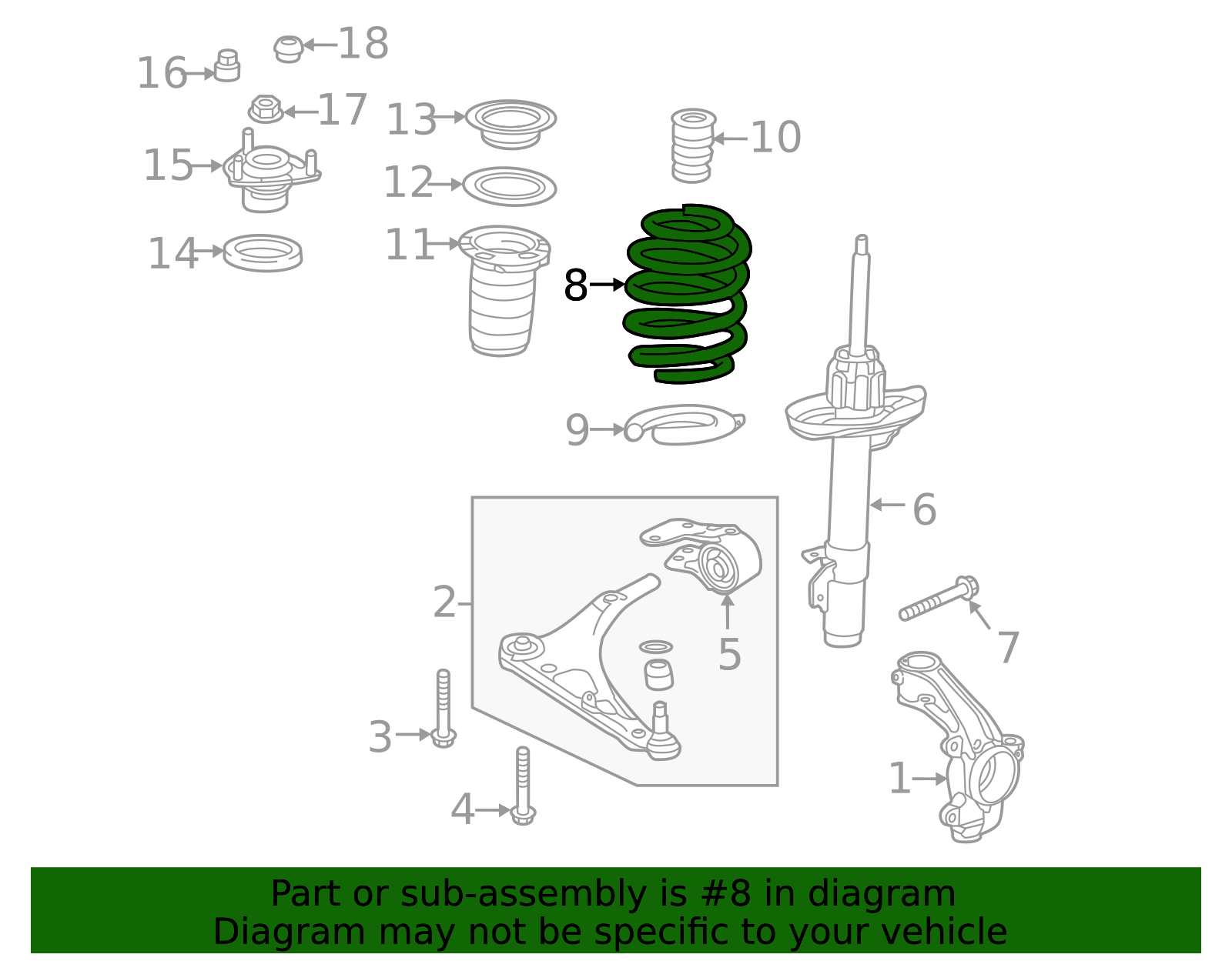 Coil Spring – OEM Suspension Load Support for Honda | AutoNation Parts