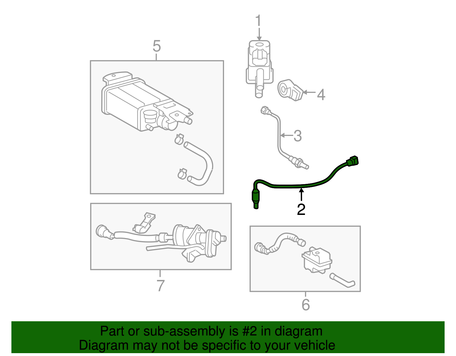 89467-06100 - Oxygen Sensor - 2009-2015 Toyota | Toyota Parts Delivered