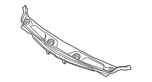 51-71-7-350-591 - Cowl Grille 2016-2022 BMW X1 | BMWPartsDirect.com