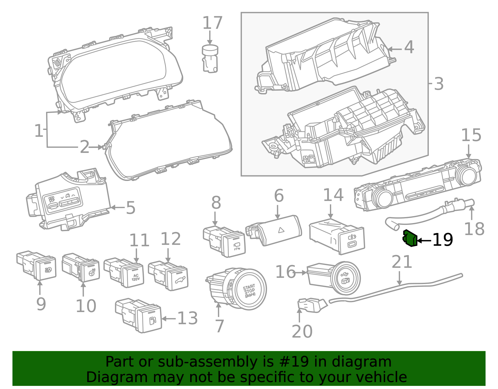 2024-2025 Toyota In-Car Sensor 88620-60050 | Toyota Parts Center