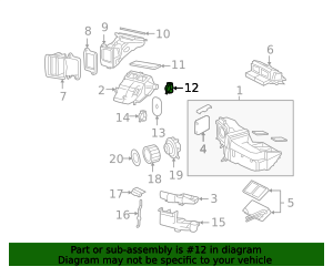 2004-2019 Ford Adjust Motor AA5Z-19E616-A | OEM Parts Online