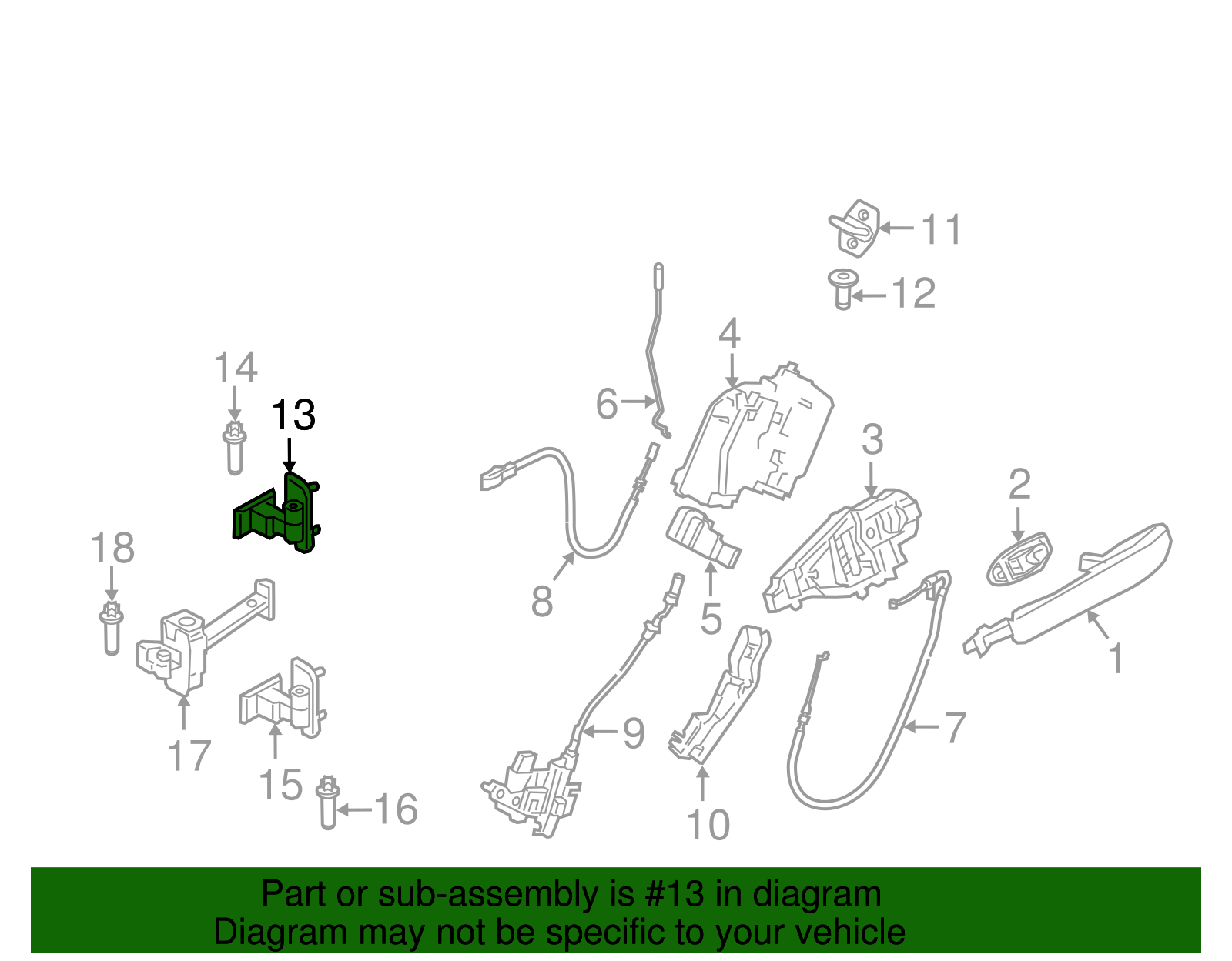 41-51-7-420-094 - Upper Hinge - 2016-2025 BMW | BMW Parts Exchange