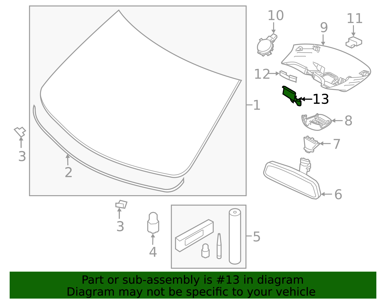 2019-2022 Volvo Insert 31477284 | TascaParts.com
