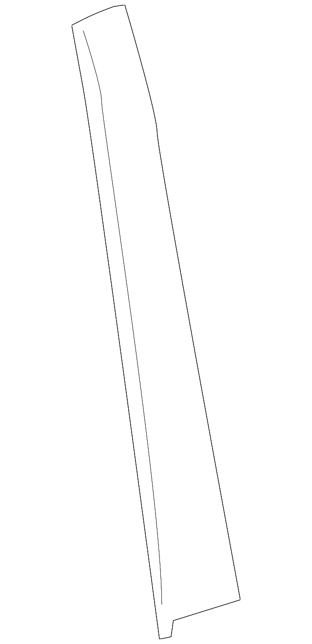 2004-2010 Toyota Sienna Window Molding 75707-08013 | Toyota San Diego Parts