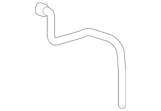 HC3Z-8075-C - Overflow Hose - 2017-2022 Ford | Lasco Auto Parts