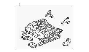 88500-F2120-TRY - Seat Track 2017-2020 Hyundai Elantra | Hyundai ...