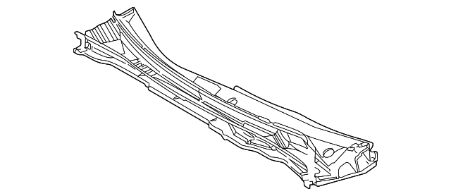 55708-08050 - Toyota Cowl Grille 2021-2024 Toyota Sienna | Performance ...