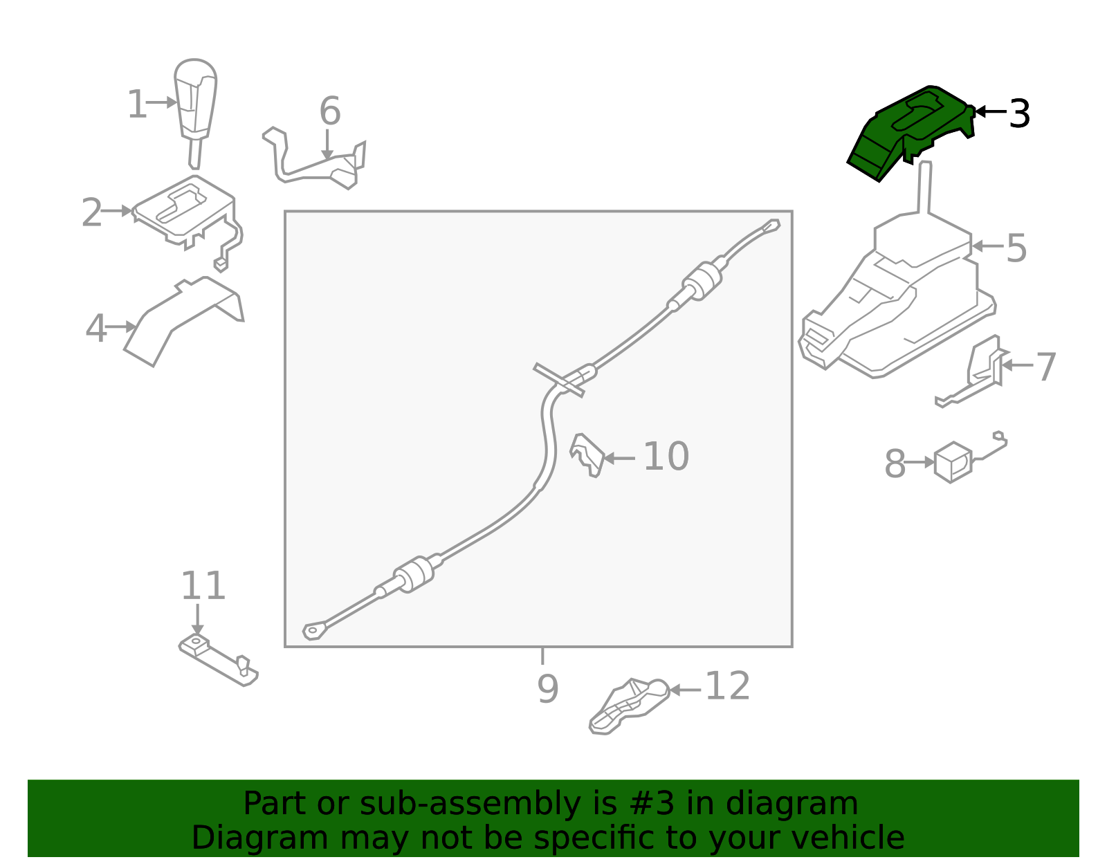 30735921 - Shift Panel 2007-2013 Volvo | OEM Euro Parts