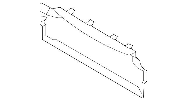 Radiator Air Deflector - OEM Engine Cooling Channel | AutoNation Parts