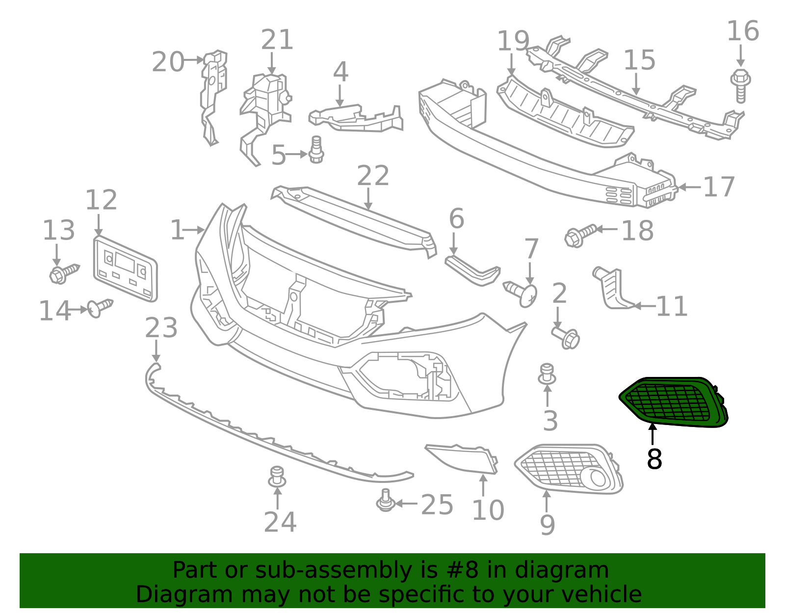71103-TGG-A00 - Filler Cover 2017-2019 Honda Civic | Honda Parts Online