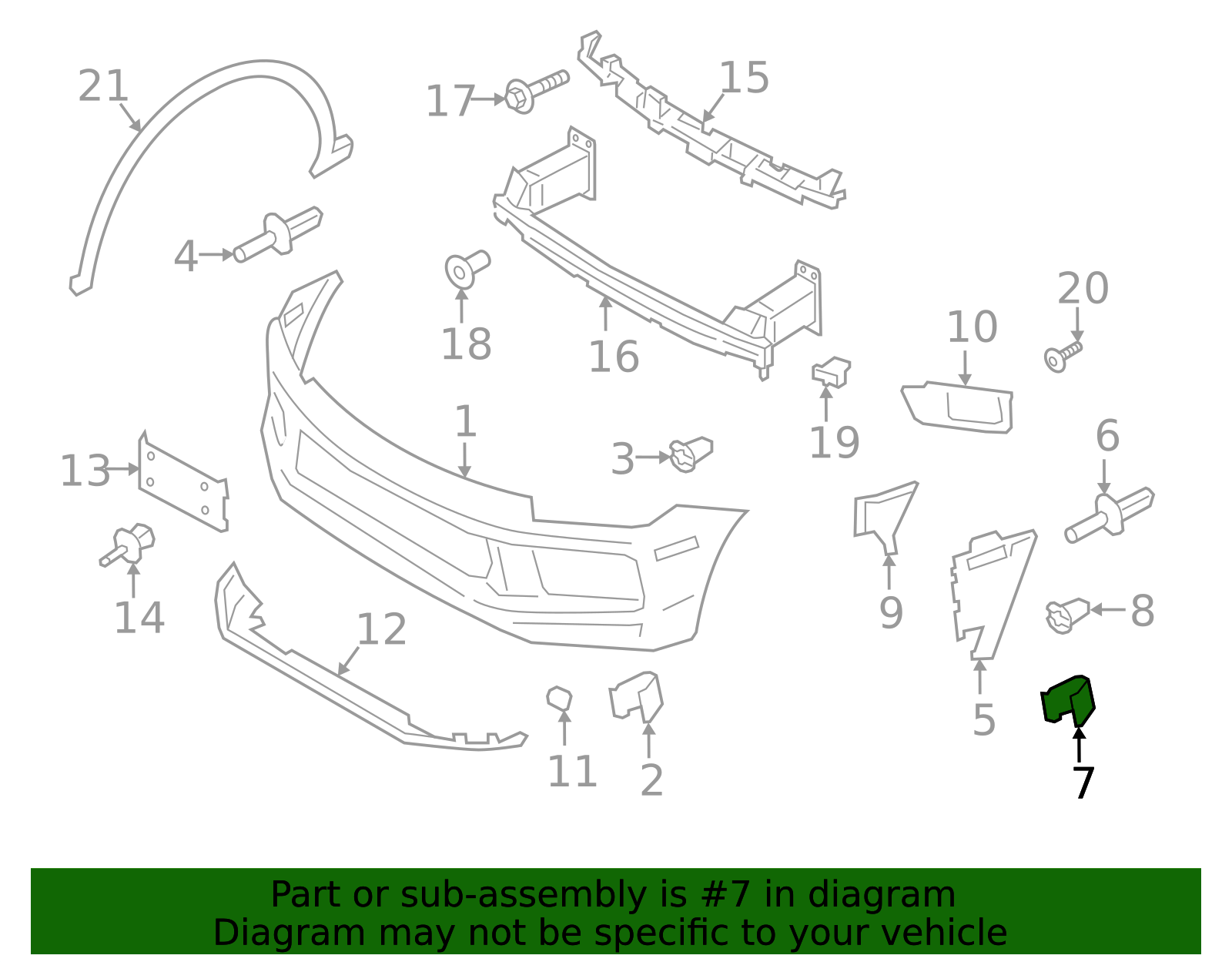 2019-2025 Porsche Bumper Cover Clip 9Y0-423-337 | Sunset Porsche Parts
