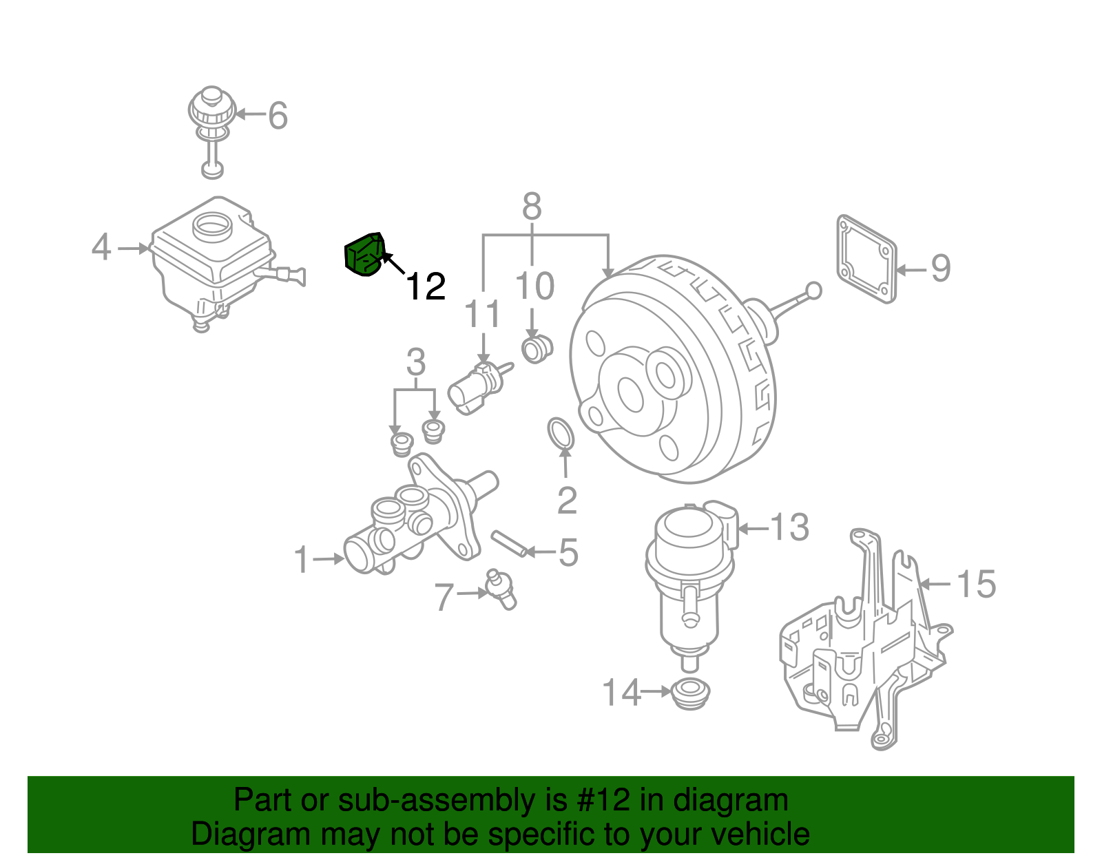 7E0-907-643 - Sensor 2004-2010 Volkswagen Touareg | Wolfsburg Parts Direct