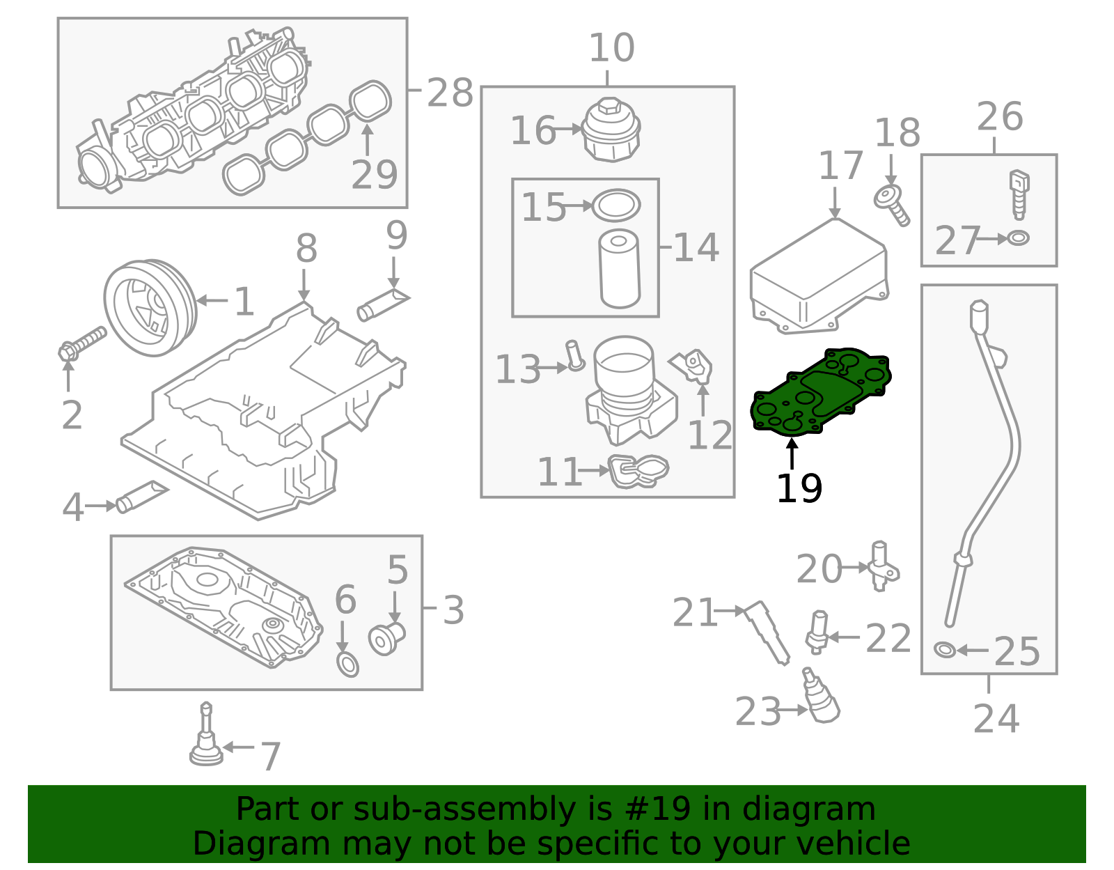 OEM Porsche Gasket (9a710316101) 2017-2025 Porsche | OEM Luxury Parts