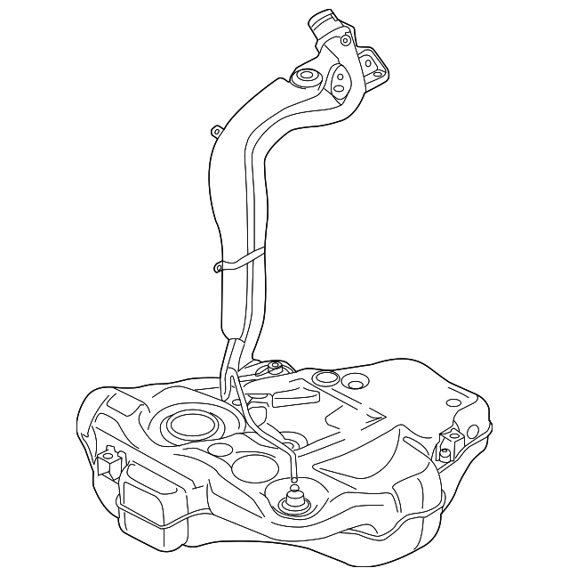 5C0-201-055-C - Fuel Tank 2012-2014 Volkswagen Beetle | Wolfsburg Parts ...