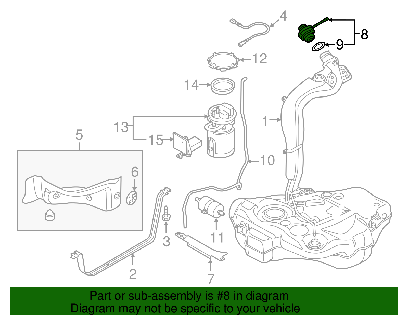 5C0-201-550-B - Fuel Cap - 2012-2013 Volkswagen Beetle | VW OEM Parts ...