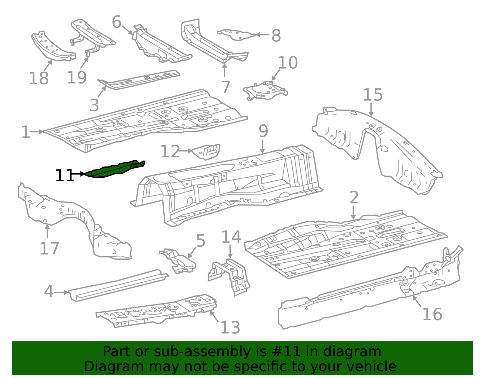 57208-30030 - High-Quality Floor Pan Bracket for 2014-2025 Lexus ...