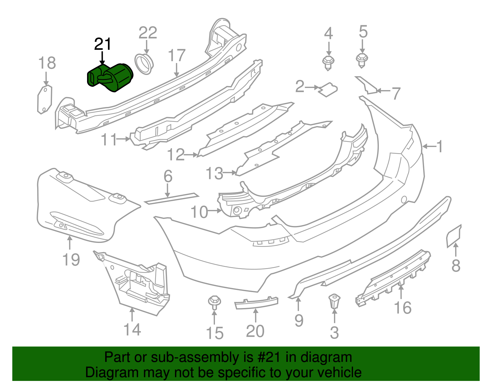 66-20-9-233-028 - Park Sensor - 2010-2017 BMW | BMW Parts Exchange