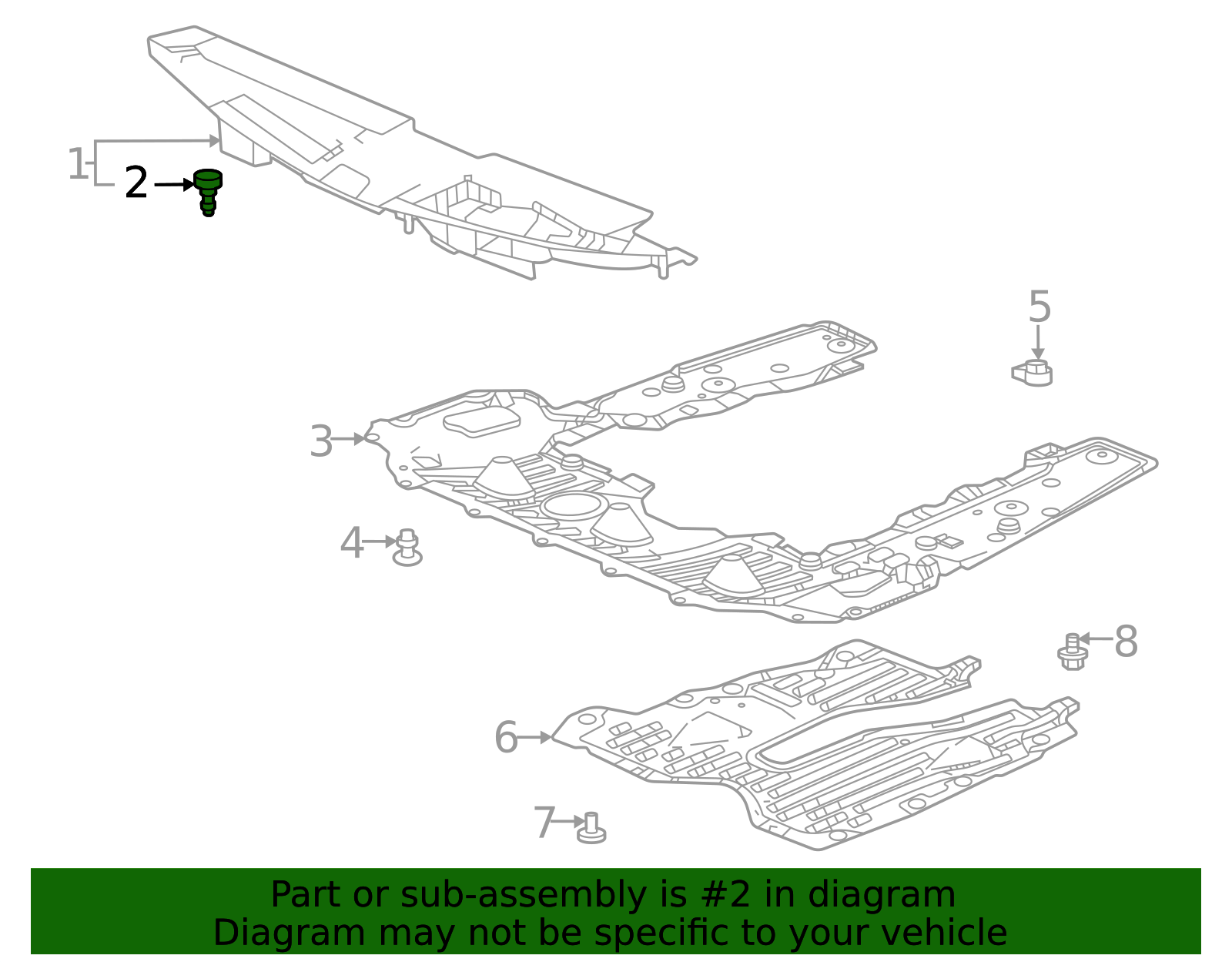91547-TZ5-A02 - Sight Shield Striker 2014-2025 Acura | Curry Acura Parts