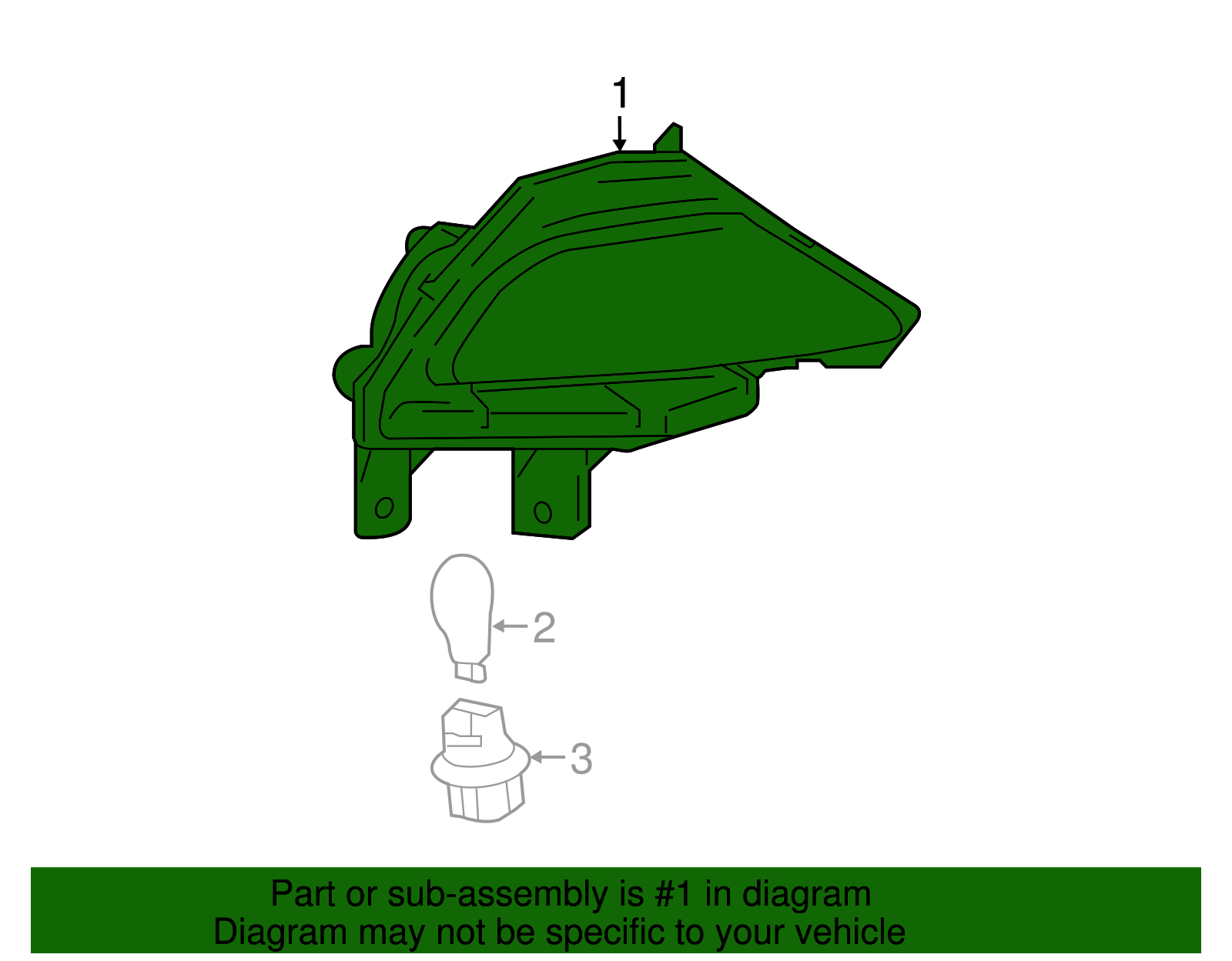 2016-2018 Toyota RAV4 Lamp Reflector 81480-0R040 | OEM Parts Online