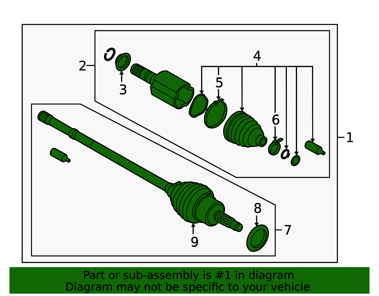 28321SJ010 - Axle Assembly 2019-2024 Subaru Forester | Subaru Factory ...
