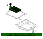 2011-2019 GM Transmission Filter 29542833 GM | GMPartsDirect.com
