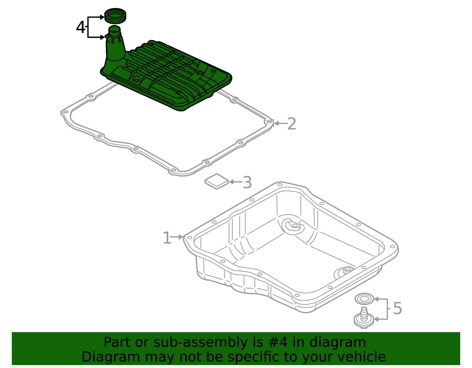 2011-2019 GM Transmission Filter 29542833 GM | GMPartsDirect.com