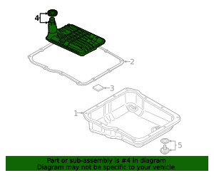 2011-2019 GM Transmission Filter 29542833 GM | GMPartsDirect.com