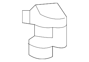 8P4-827-239-B - Lift-Gate Stop Bumper 2006-2019 Audi | Audi OEM Parts