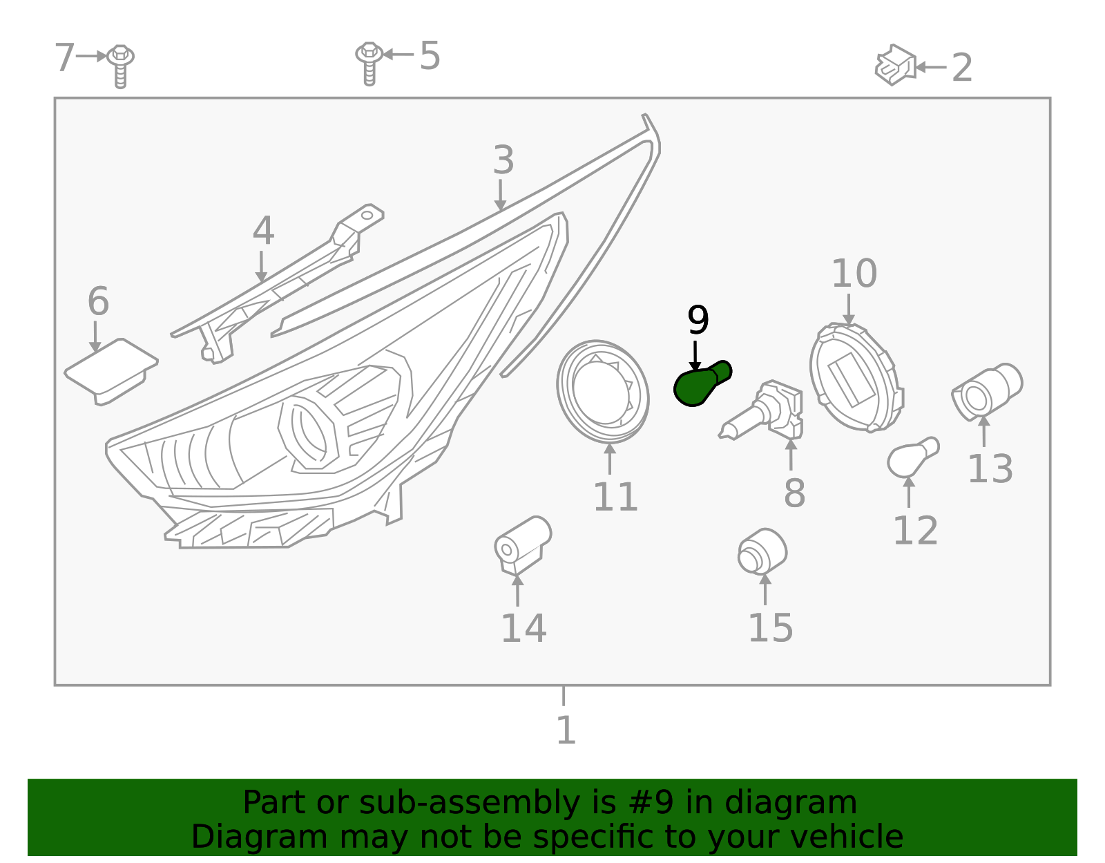 18644-28087L - Turn Signal Light Bulb 2012-2025 Kia | Kia.Parts Store