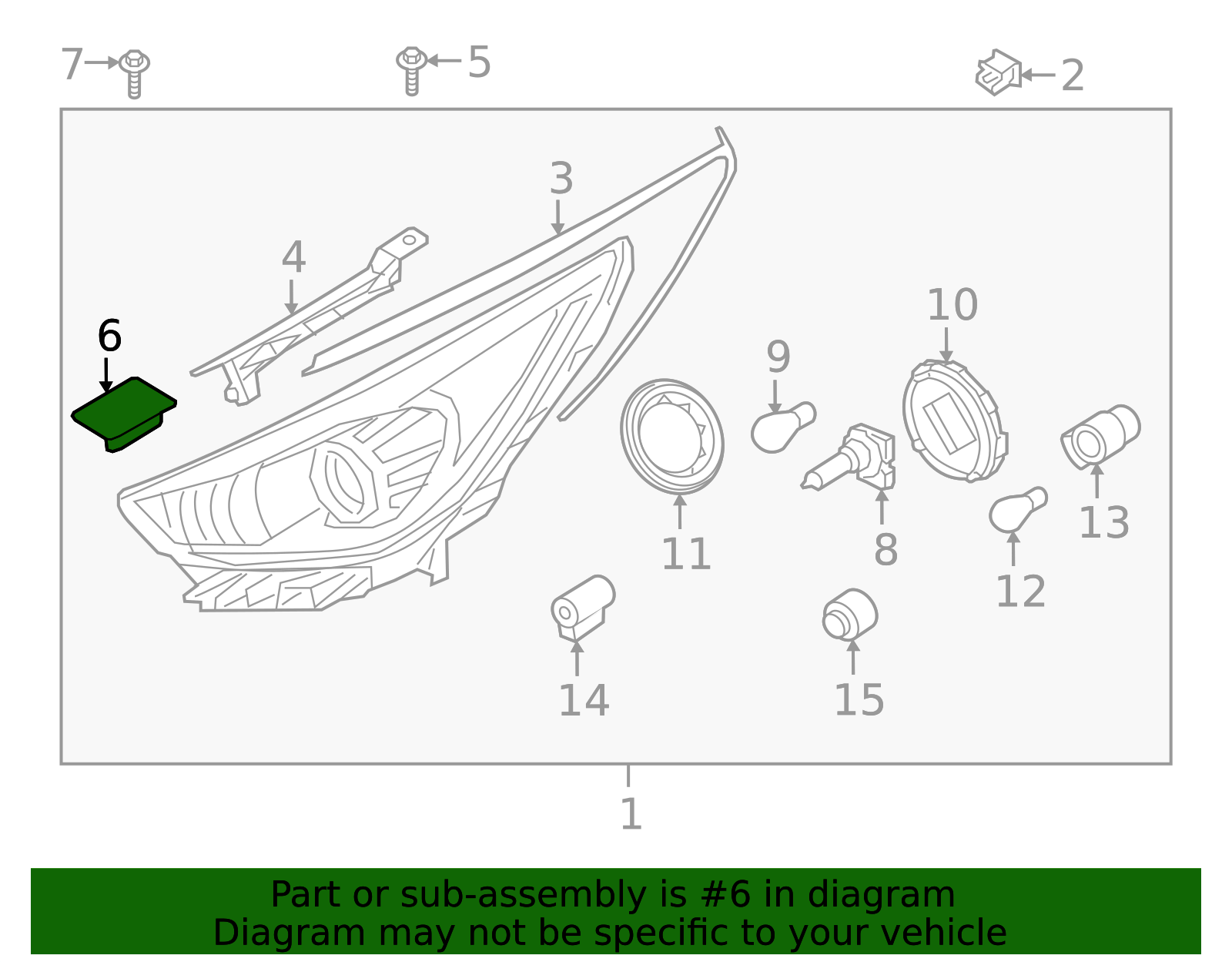 92131-G5000 - Inner Bracket 2017-2022 Kia | Kia.Parts Store
