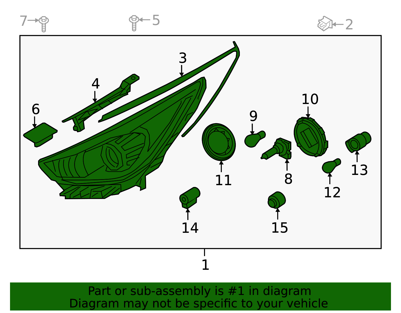 92102-G5540 - Composite Assembly 2019-2022 Kia | Kia.Parts Store