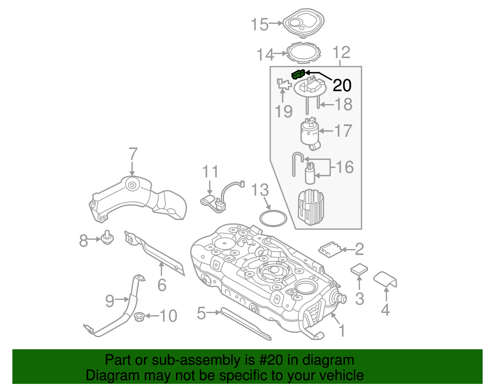 35342-2E610 - Pressure Sensor 2017-2024 Kia | Kia.Parts Store