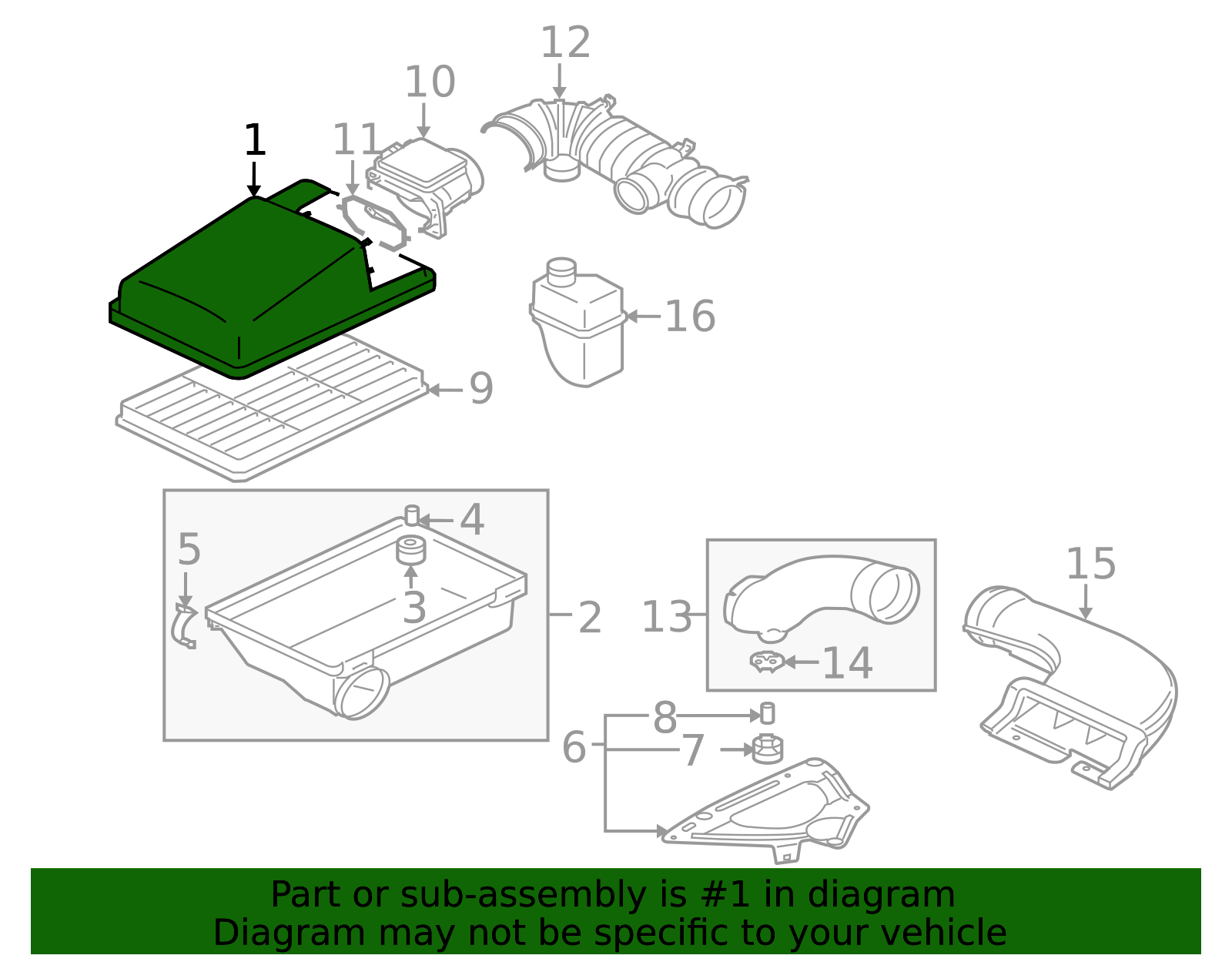 MR404844 - Cover 2001-2006 Mitsubishi Montero | Mitsubishi Direct Parts