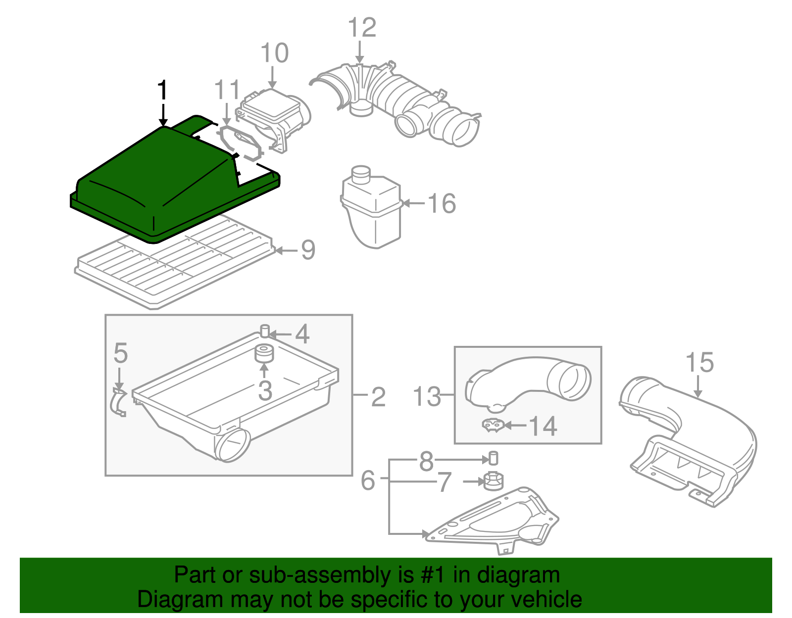 2001-2006 Mitsubishi Montero Cover MR404844 | MitsubishiParts.com