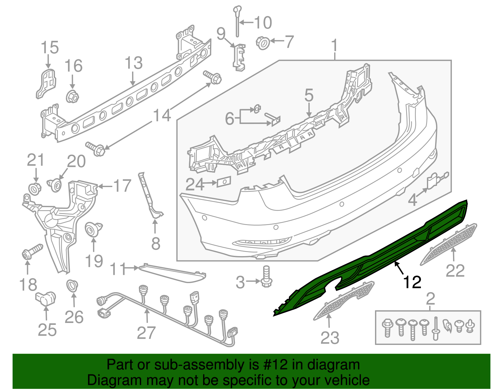2017-2020 Audi Valance Panel 8V5-807-521-S-1RR | OEM Parts Online