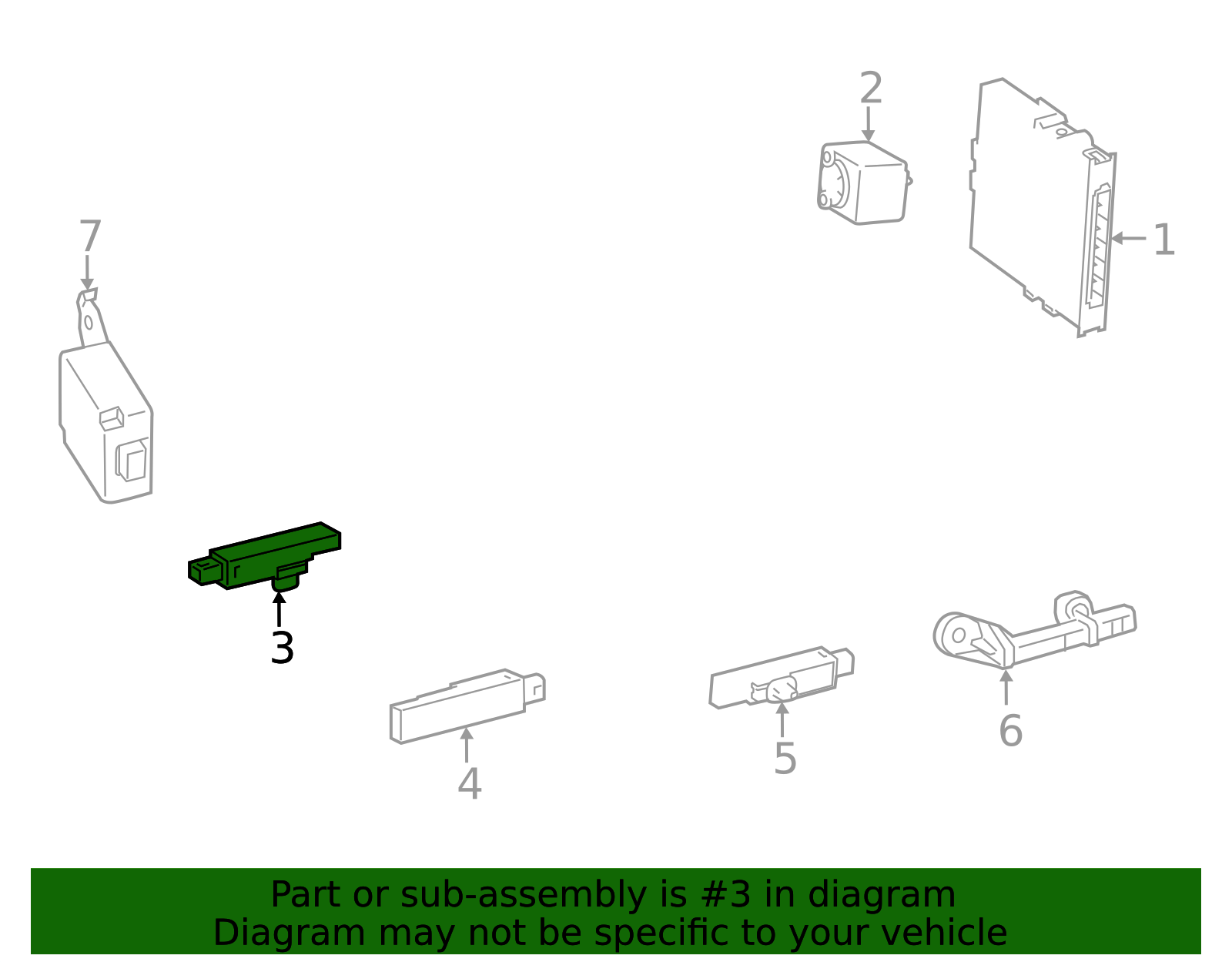 899A0-06030 - Keyless Entry Antenna 2012-2024 Toyota | Longo Toyota Parts