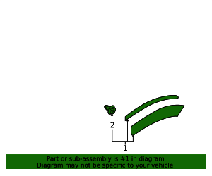 2022-2024 Subaru Forester Wheel Flare 91112SJ690 | Subaru Parts Store