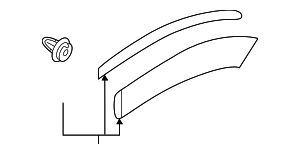 2019-2024 Subaru Forester Wheel Flare 91112SJ350 | Subaru Parts Store