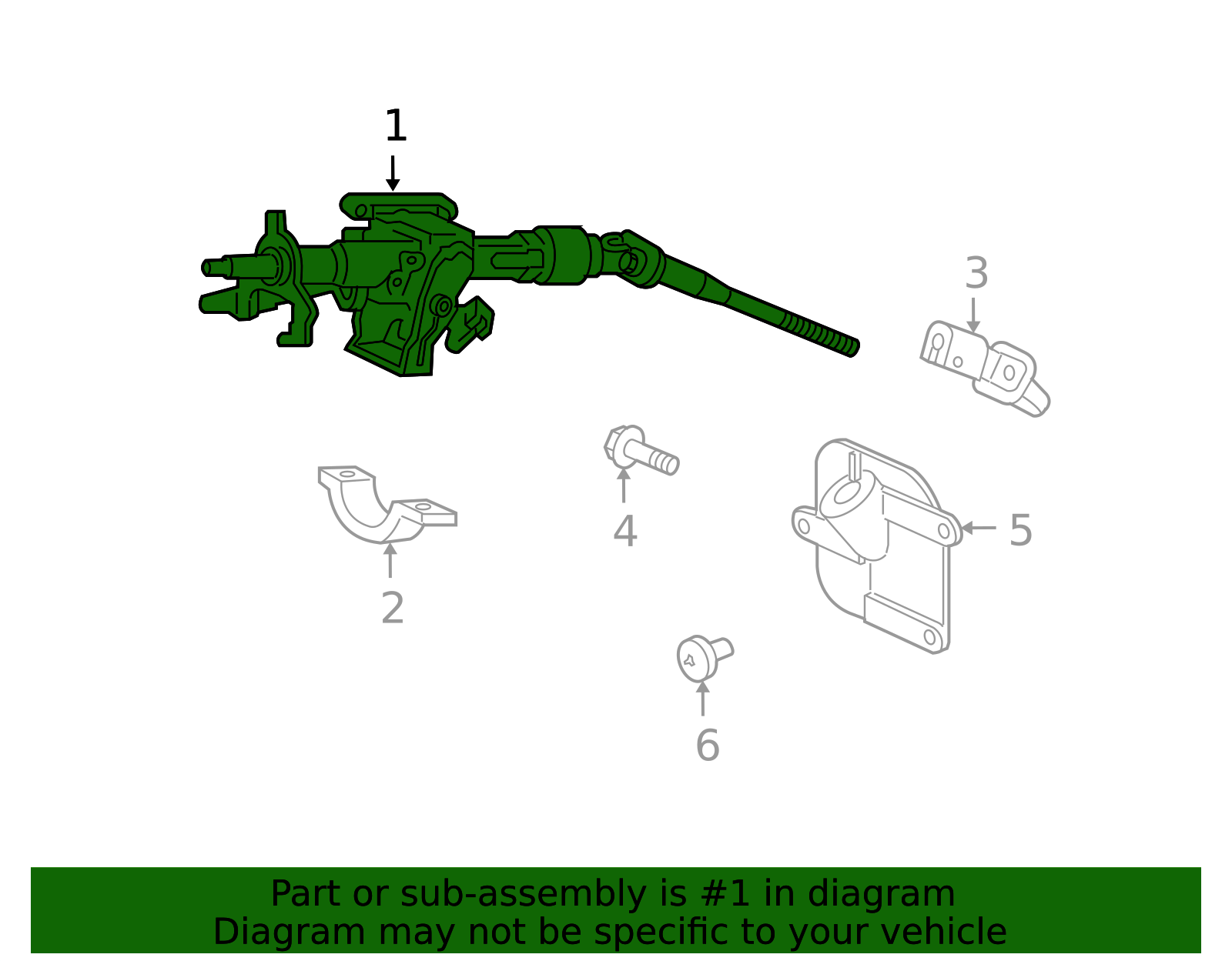 53200-SJC-A03 - Steering Column Honda Parts Online