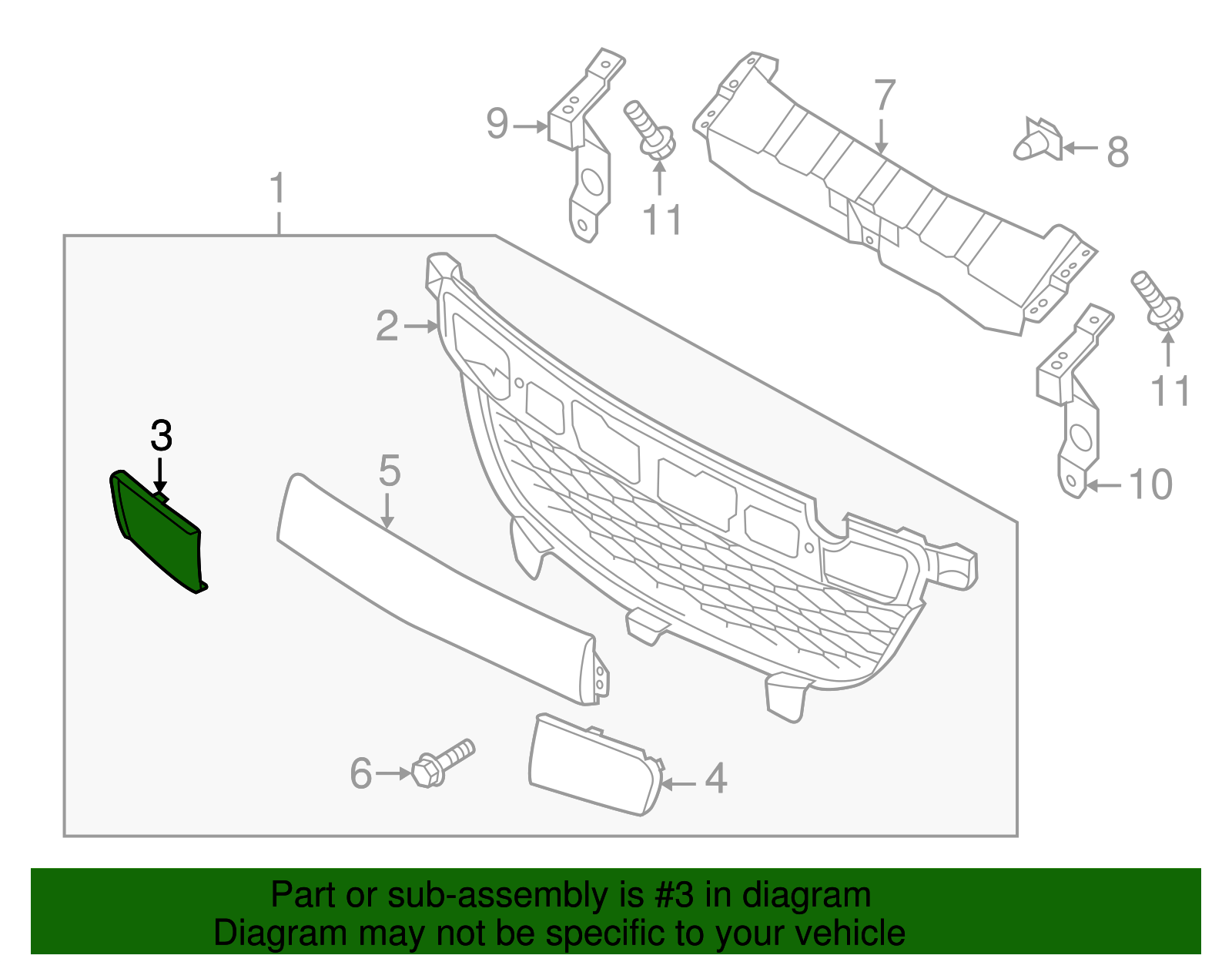 NP33-50-A11 - High-Quality Tow Bracket Cover for 2013-2015 Mazda MX-5 ...