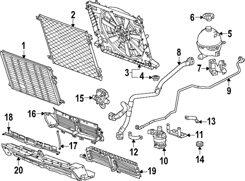 2024-2025 GMC Sierra EV Upper Shutter 85012617 | Capital Chevy Parts