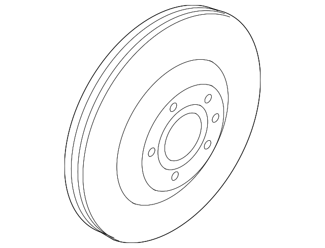 2013-2017 Audi Rotor 8R0-615-301-G | Audi USA Parts