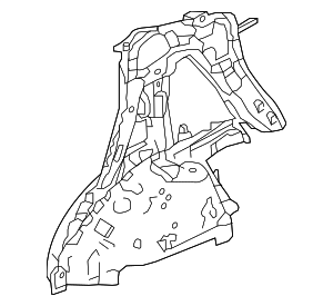 64300-T5R-315ZZ - Inner Quarter Panel 2015-2020 Honda Fit | Honda Parts ...