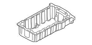 2004-2006 Volkswagen Oil Pan 06A-103-601-T | VW Direct Auto Parts